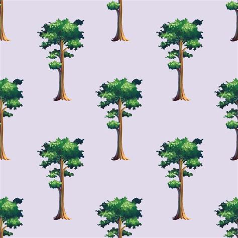 Forest Tree Pattern Vector Art Icons And Graphics For Free Download