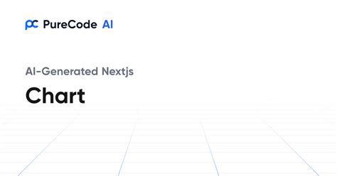 Generate Nextjs Chart Components Easily With Purecode Ai