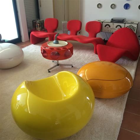 Eero Aarnio Pastil Chair Olivier Morgue Djinn Space Odyssey Brionvega