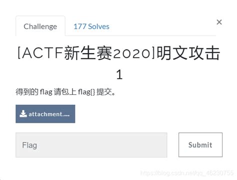 Buuctf： Actf新生赛2020 明文攻击 Actf新生赛2020 明文攻击 1 Csdn博客