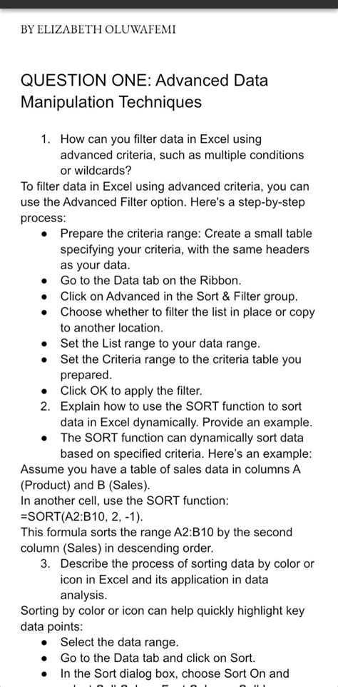 Elizabeth Oluwafemi On Linkedin Womenintech Excel Tdi