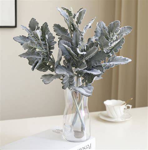 Wholesales Small Branches Single Stem Leave Branch Arrangement