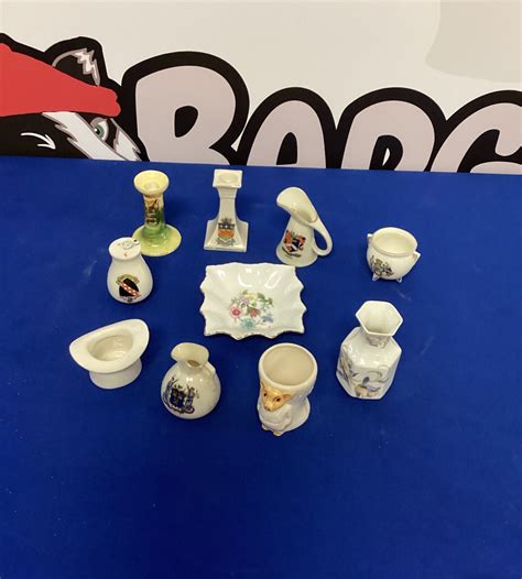 Selection Of Miniature China Trinkets Badgers Auctions On Site And
