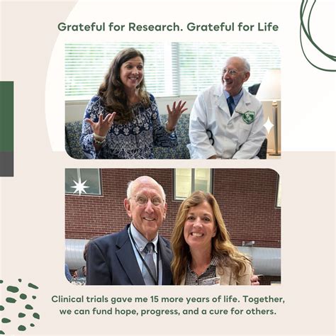 Today I Am Profoundly Grateful For The Clinical Trial Led By Dr