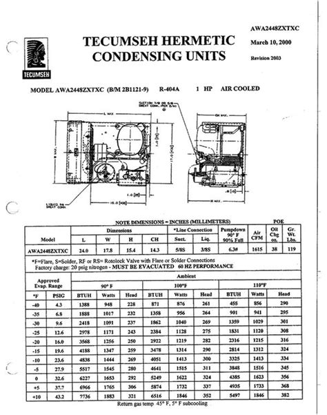 Tecumseh Compressor Wiring Diagram