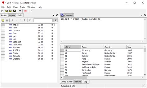 Layers Pane And Tables