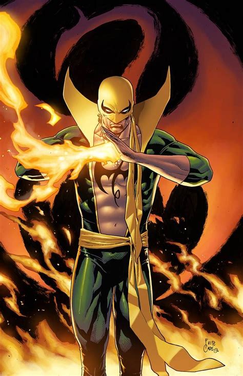 Fire Dragon Iron Fist Iron Fist Comic Wallpaper Ironfist Spiderman