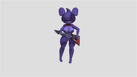 Bonfie Pose Guitar [nude] 3d Model By Kkkkkkkkkkkkkkkk