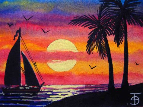 Nature Painting Drawing At Explore Collection Of