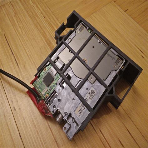 525 To 35 And Usb Floppy Drive Bay Adapter By Neoge Download Free Stl Model