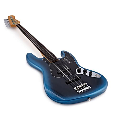 Fender American Pro Ii Jazz Bass Fretless Rw Dark Night Gear4music