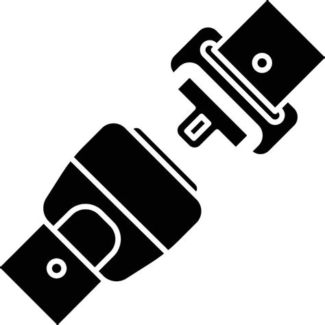 Seat Belt Solid Glyph Illustration 48394154 Vector Art At Vecteezy