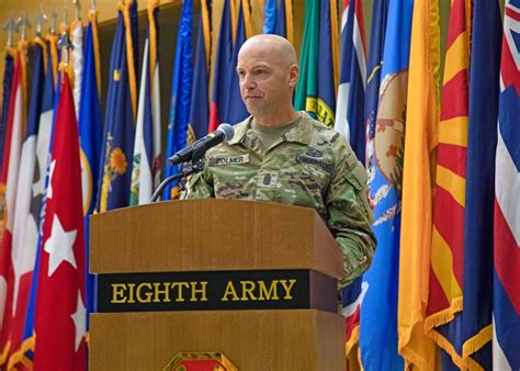 Dvids News Eighth Army Says Goodbye To Csm Cobb Welcomes Csm Bolmer