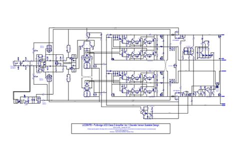 Ucd5kfb Fullbridge Ucd Class D Amplifier Ver1 Discrete Version Pdf