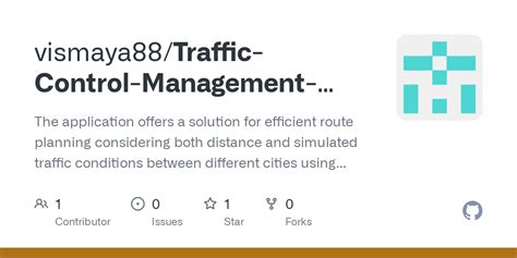 Github Vismaya88traffic Control Management System The Application Offers A Solution For