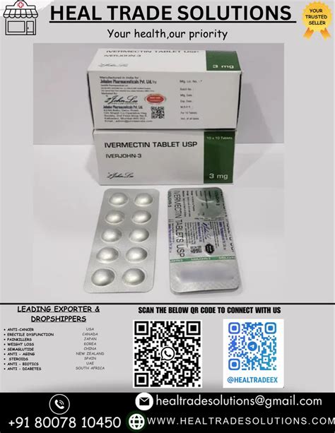 Ivermectin 3mg Tablets At Rs 200 Strip Of 10 Tablets Iverheal 6 In Nagpur Id 2853459750673