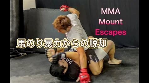 マウントからの脱出方法 Mma Mount Escapes Youtube