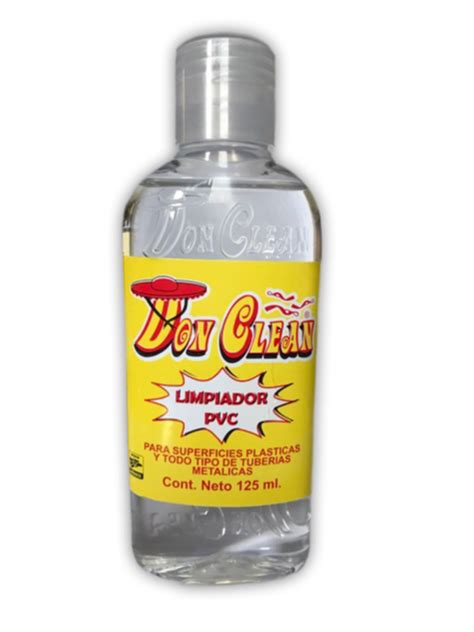 Limpiador Pvc Don Clean 125ml Chico Distribuidora Edison