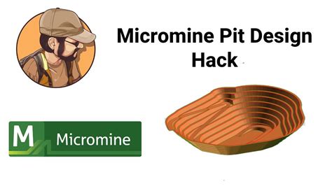 Micromine Pit Design Trick That Will Save You Hours Youtube