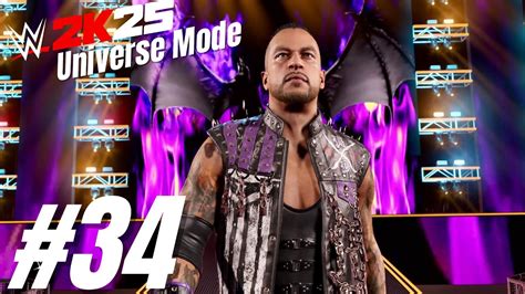 Wwe 2k25 Universe Mode Episode 34 Wwe2k25 Universemode Ps5gameplay