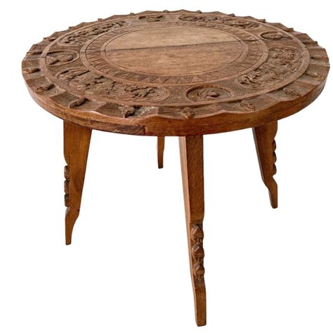 African Side Table Etsy