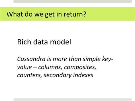 Learning Cassandra Pptx