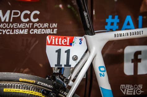Le Factor O2 Personnalisé De Romain Bardet Sur Le Tour Matos Vélo
