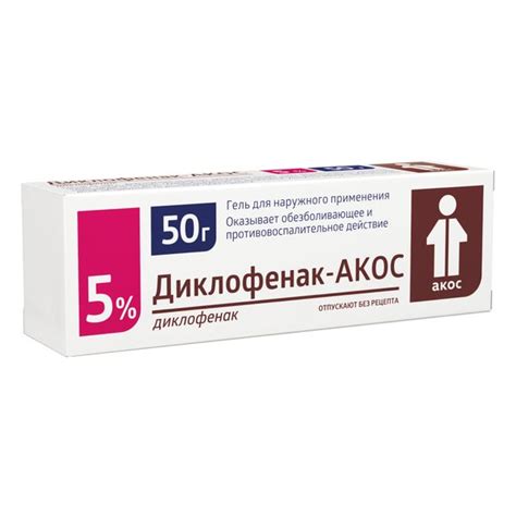 Диклофенак Акос Гель 5 100г Цена – Telegraph