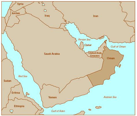 Gulf Of Oman Gulf Of Oman Oman Sultanate Of Oman Indian Ocean