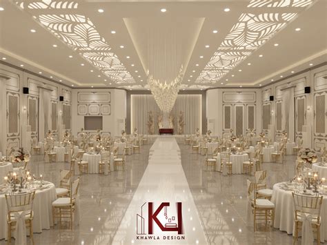 تصميم قاعة أفراح Behance