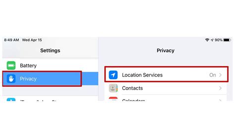 How To Turn Onoff Location Services On The Ipad Citizenside