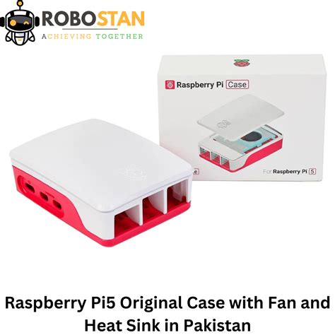 Raspberry Pi 5 Case With Fan And Heat Sink