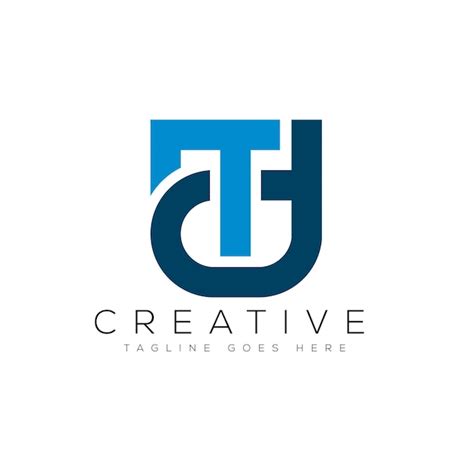 Premium Vector Letter Td Logo Design Template Vector Illustration