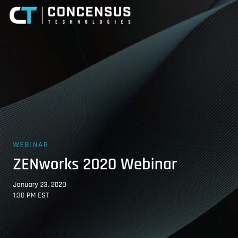 Concensus Technologies Join Our Webinar Next Week To Learn More About