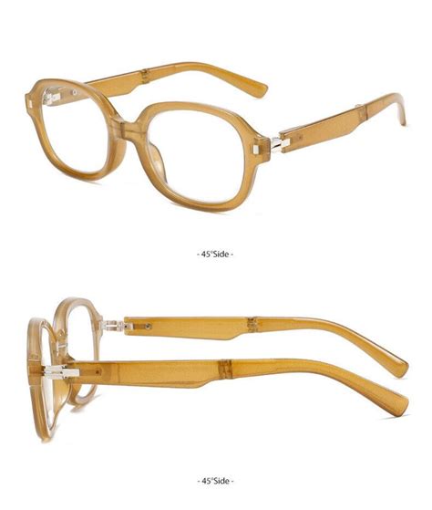 1x Compact Reading Glasses Foldable With Carry Case Classic Folding