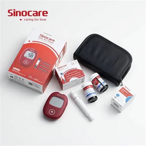Sinocare Blood Sugar Monitor Diabetes Testing Machine Glucometer