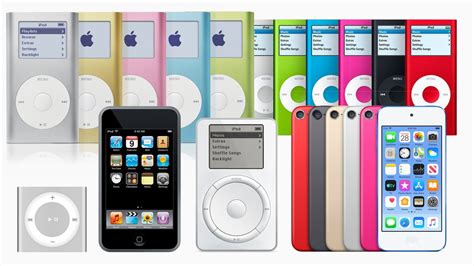 Ipod Evolution Chart