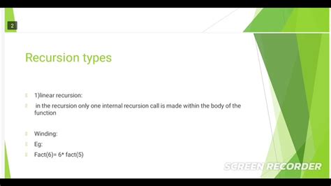 Fy B Comca Principle Of Programming And Algorithm Recursion Asst Prof