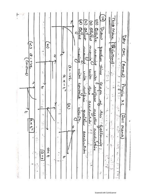 Dav Pyqs Class 11 Physics 2 Mark Questions Pdf