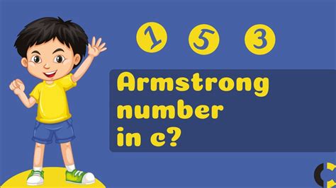 armstrong number in c learn coding youtube