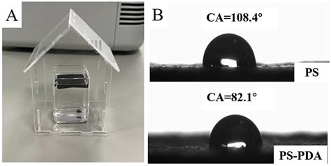 Self Floating Polydopamine Polystyrene Composite Porous Structure Via A Nacl Template Method For