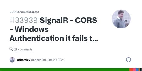 Signalr Cors Windows Authentication It Fails To Get Past Negotiate