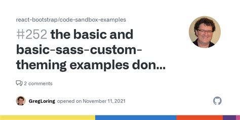 The Basic And Basic Sass Custom Theming Examples Dont Work For React Bootstrap 2 0 2 · Issue
