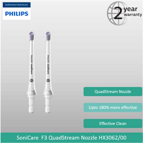 Philips Sonicare Power Flosser F3 Quad Stream Nozzle X306200 Best