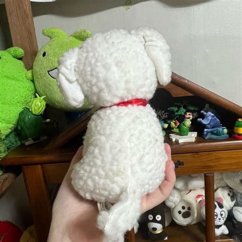 고전 짱구는 못말려 흰둥이 인형 코후꾸 잡화점
