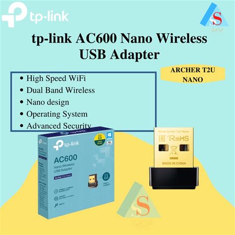 Jual Tp Link Archer T U Nano Ac Nano Wireless Usb Adapter Shopee Indonesia