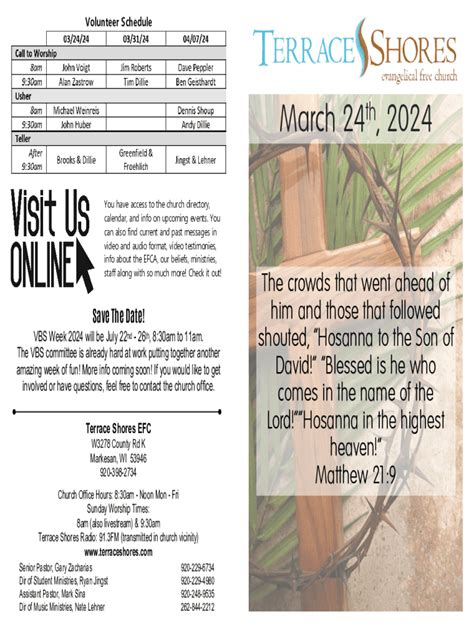 Fillable Online Ccb Volunteer Schedule Tutorial Fax Email Print Pdffiller