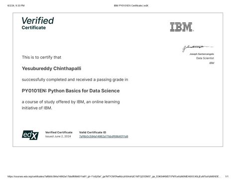 Completed Python Basics For Data Science Yesubu Reddy Posted On The Topic Linkedin