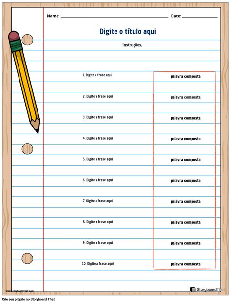 Lista De Palavras Compostas Lista De Palavras Chave Sem Stoplist