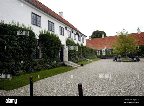 Archive Image Karen Blixen The Museum In Rungestedlund In Denmark Coastal Route Between